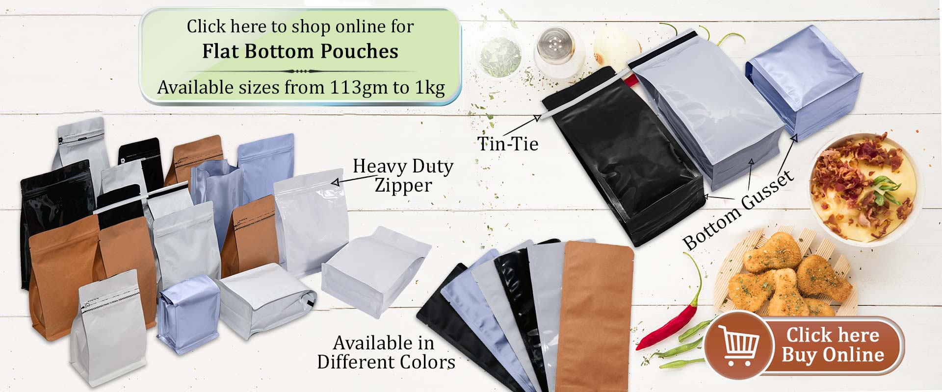 Pouch Makers Canada | Quality Packaging Manufacturers